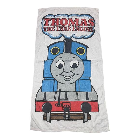 Vintage | Bath | Vintage 993 Thomas The Tank Engine Train Beach Towel ...